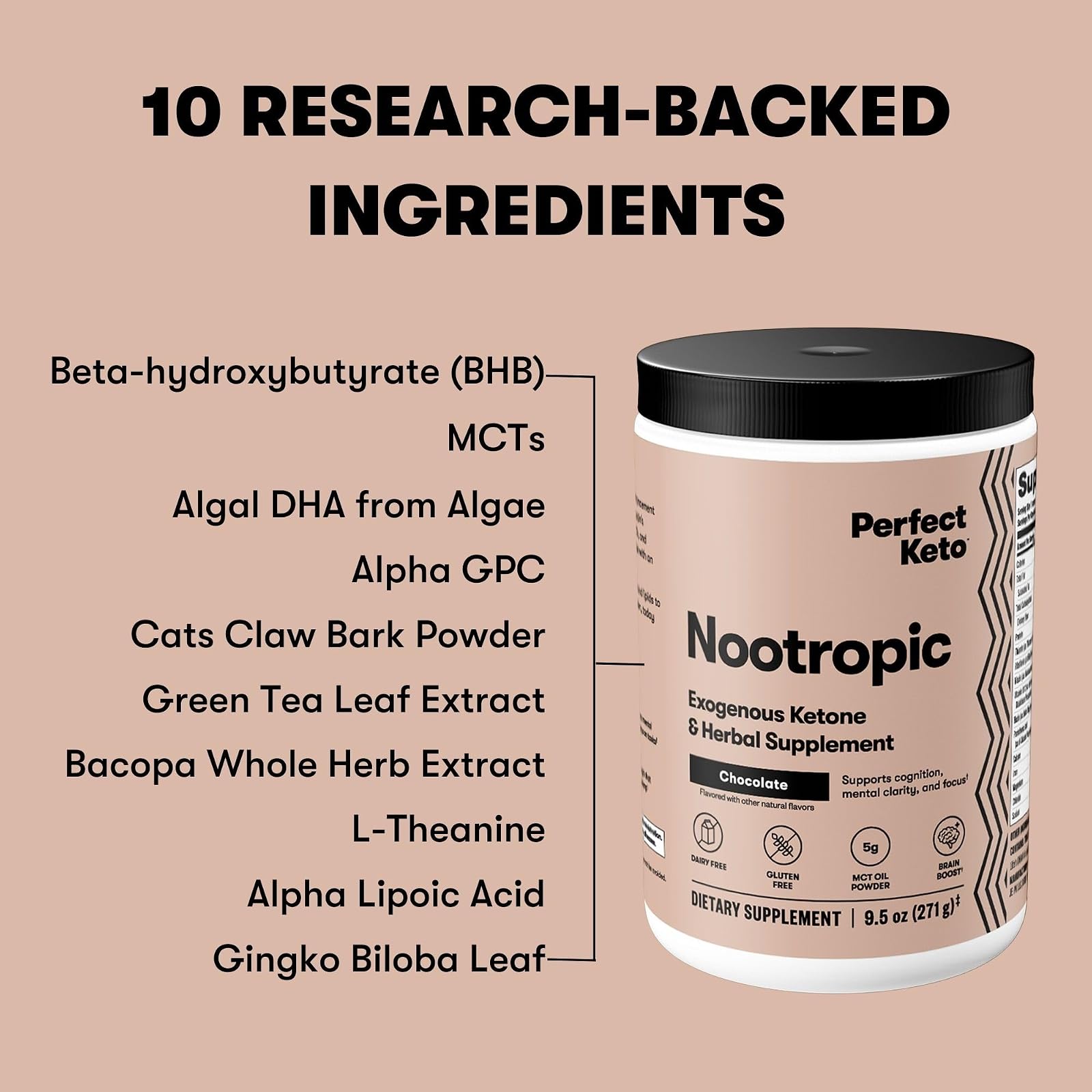 cognitive support chocolate nootropic