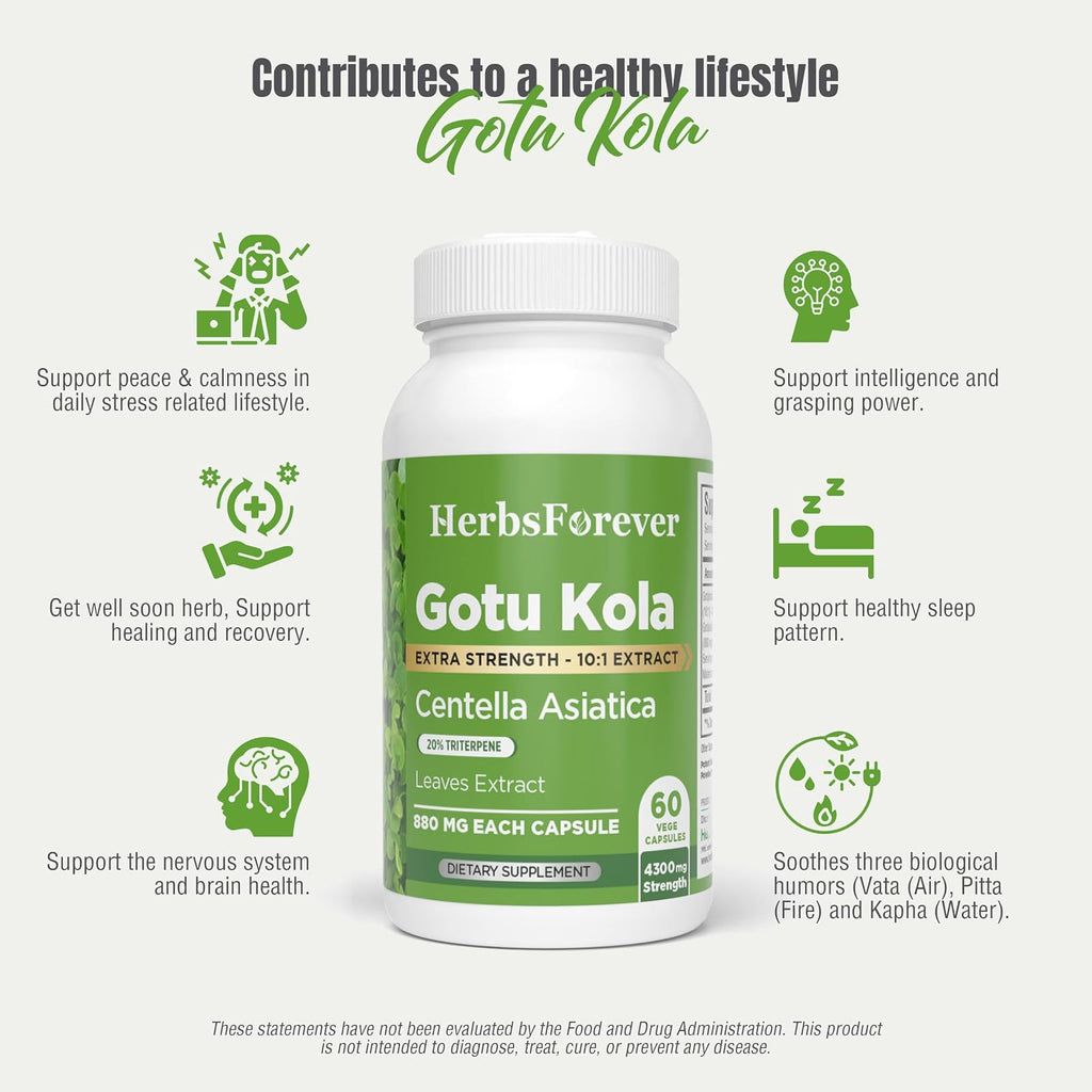 Cognitive support from Gotu Kola