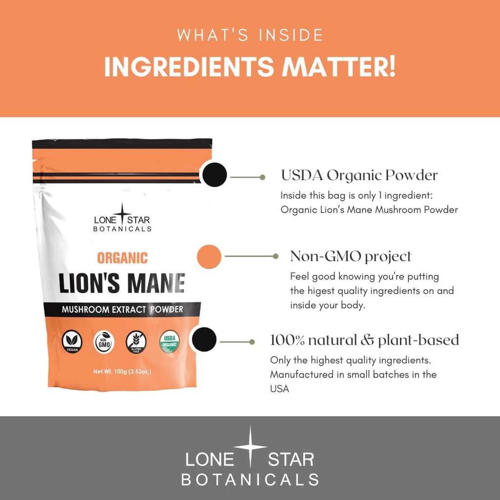 Cognitive support Lion's Mane extract