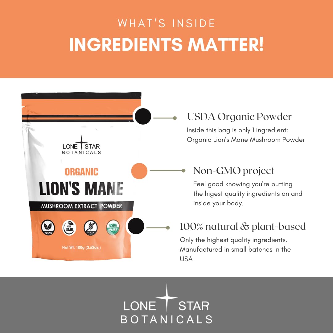 Cognitive support Lion's Mane extract