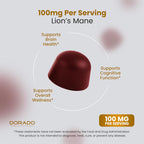 Cognitive support Lion's Mane gummies