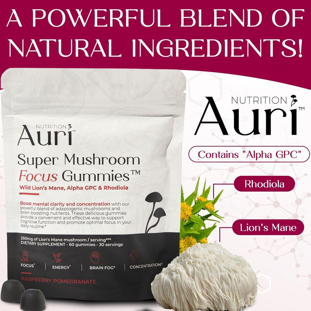 cognitive support lion's mane gummies