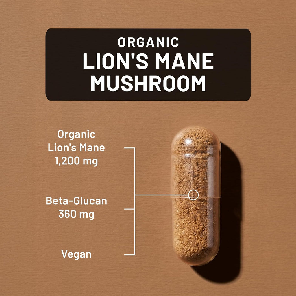 Cognitive support Lion's Mane mushrooms