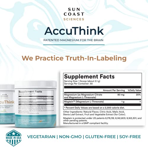 cognitive support magnesium product