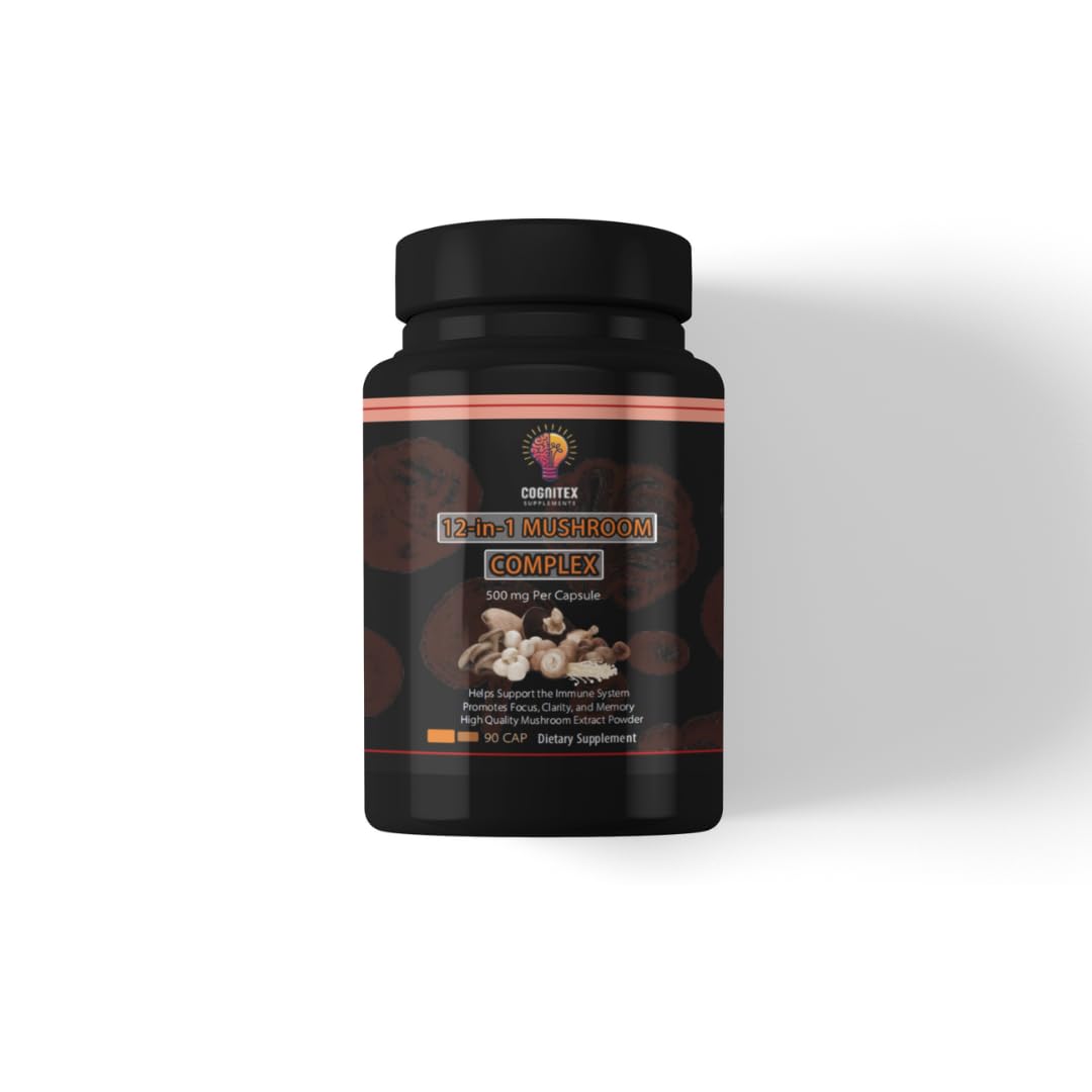 cognitive support mushroom capsules