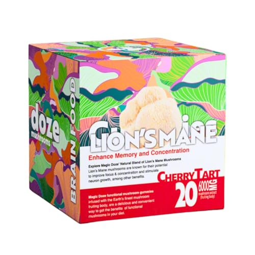Cognitive support mushroom supplements