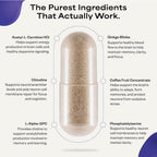 Cognitive support vitamins for clarity