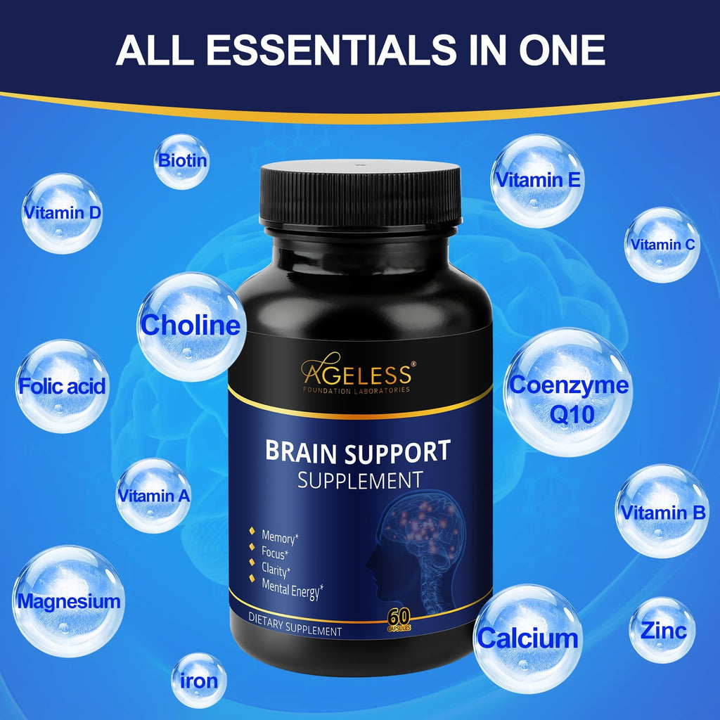 cognitive support with Ageless Brain