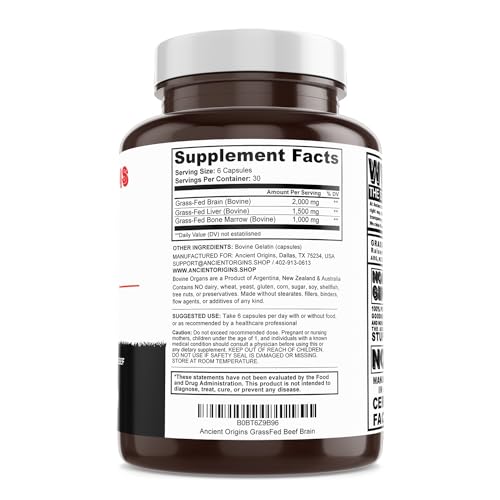 Cognitive support with beef liver