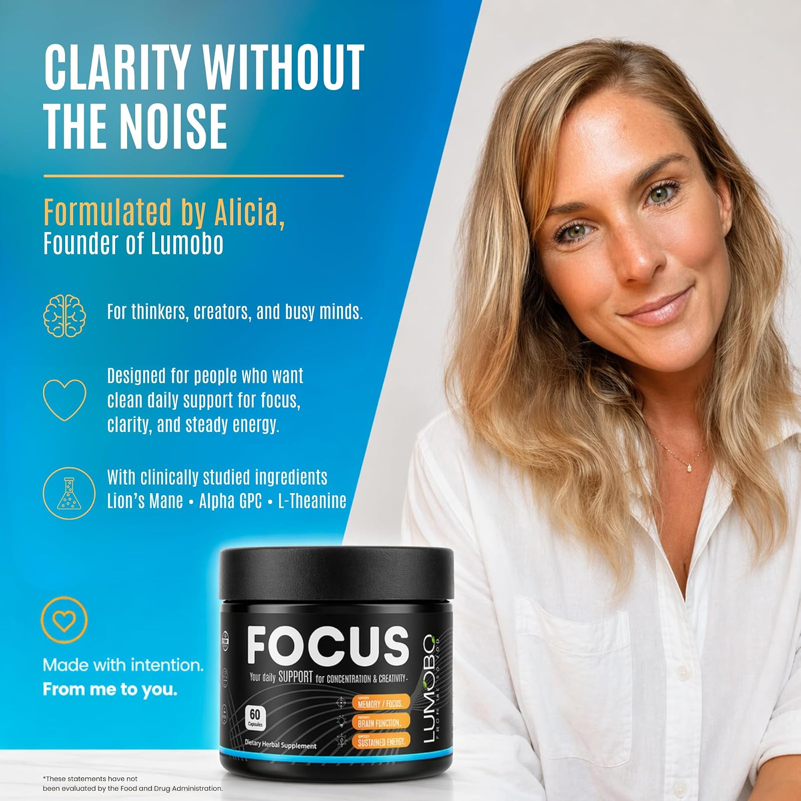 Cognitive support with Focus capsules