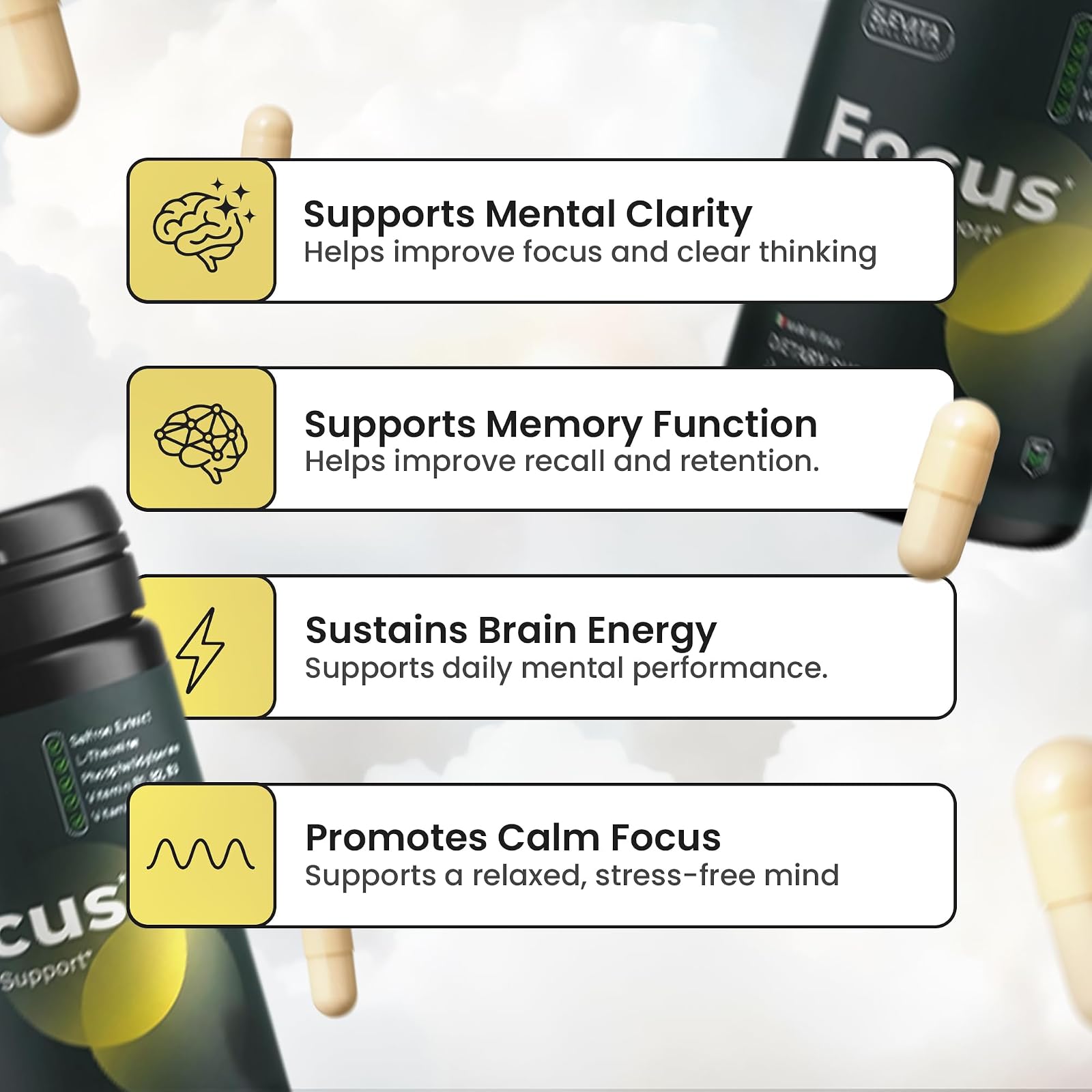 Cognitive support with L-Theanine