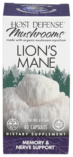 Cognitive support with Lions Mane mushrooms