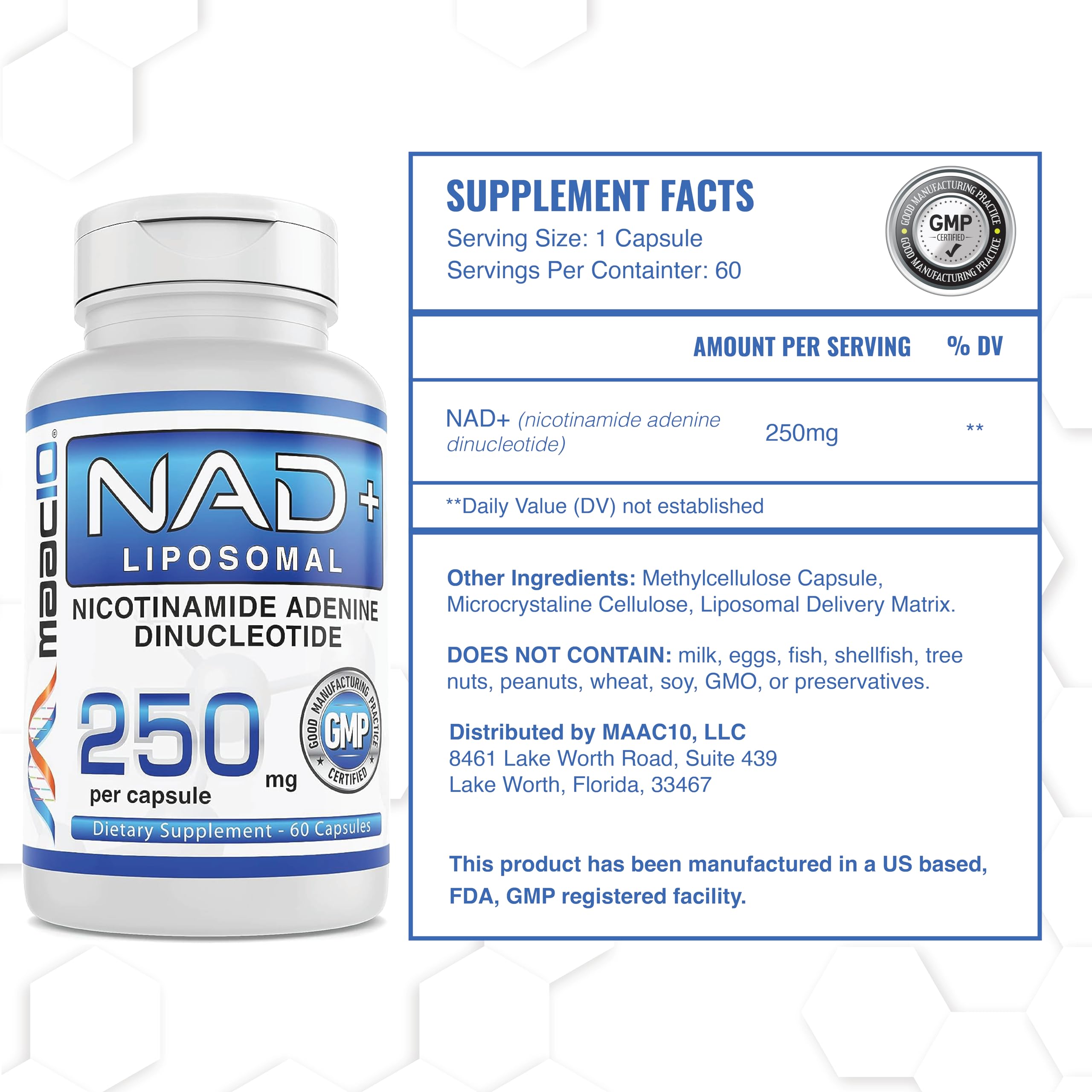 cognitive support with MAAC10 supplement
