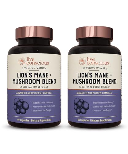 Cognitive support with mushroom blend