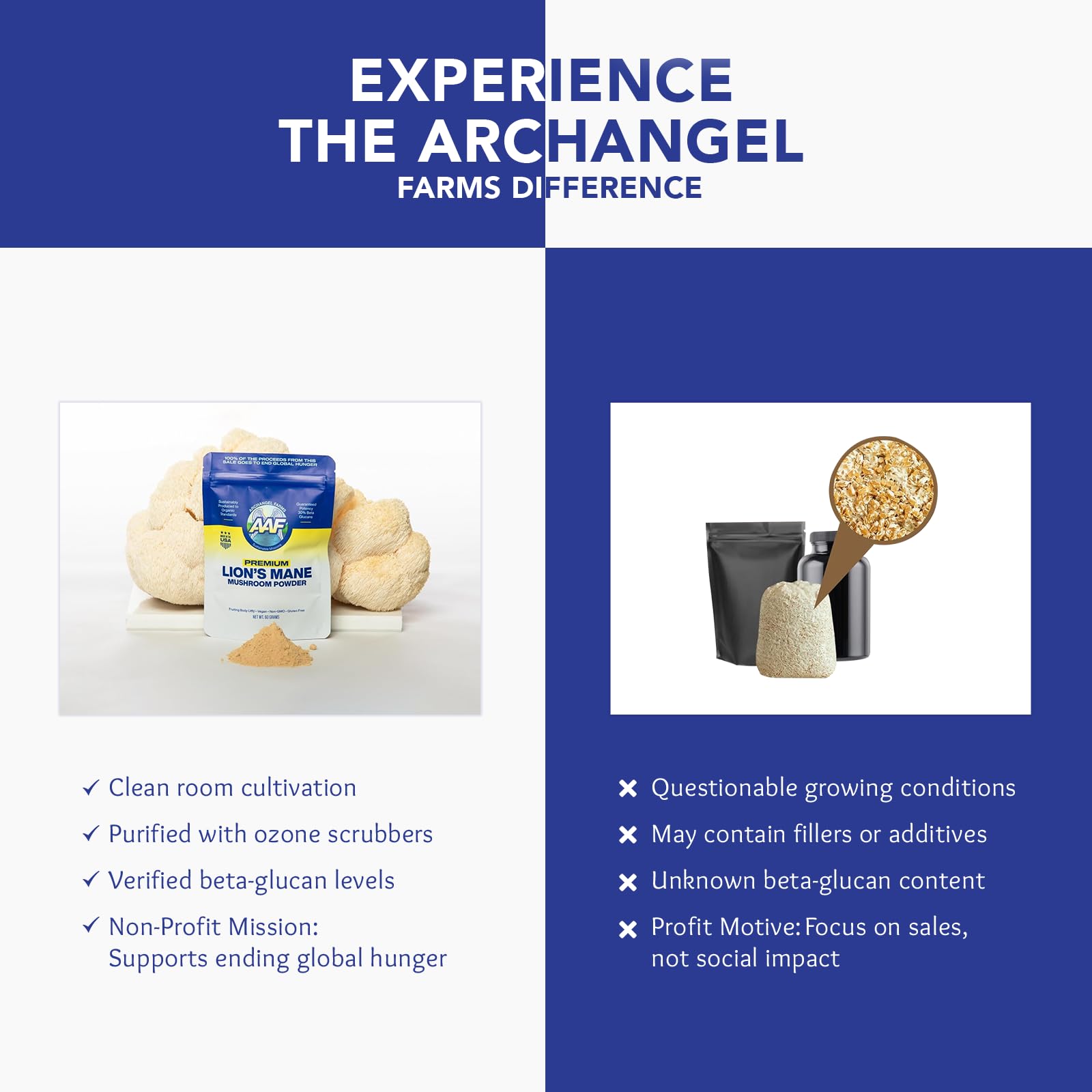 cognitive support with organic mushrooms
