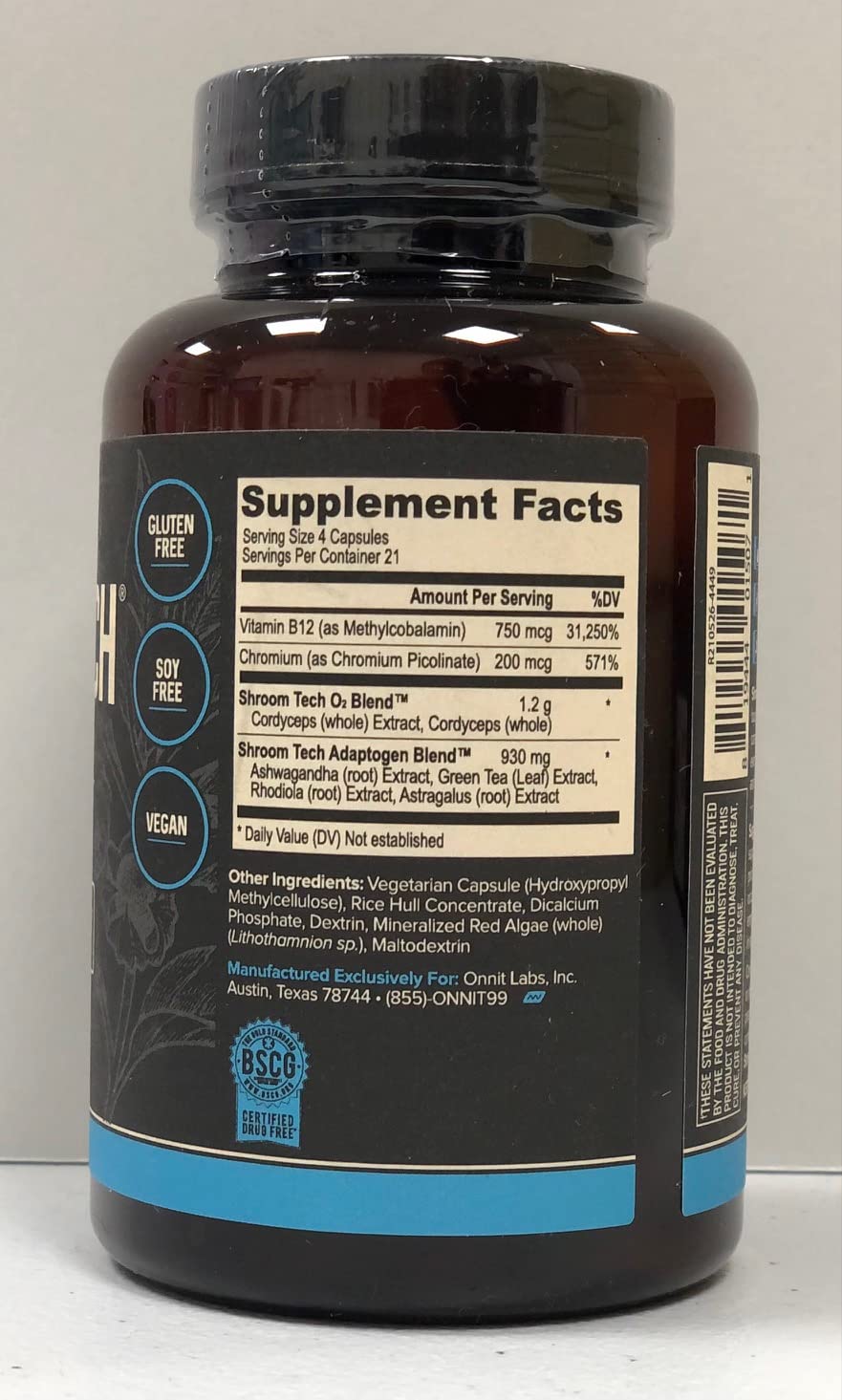cognitive support with premium mushrooms