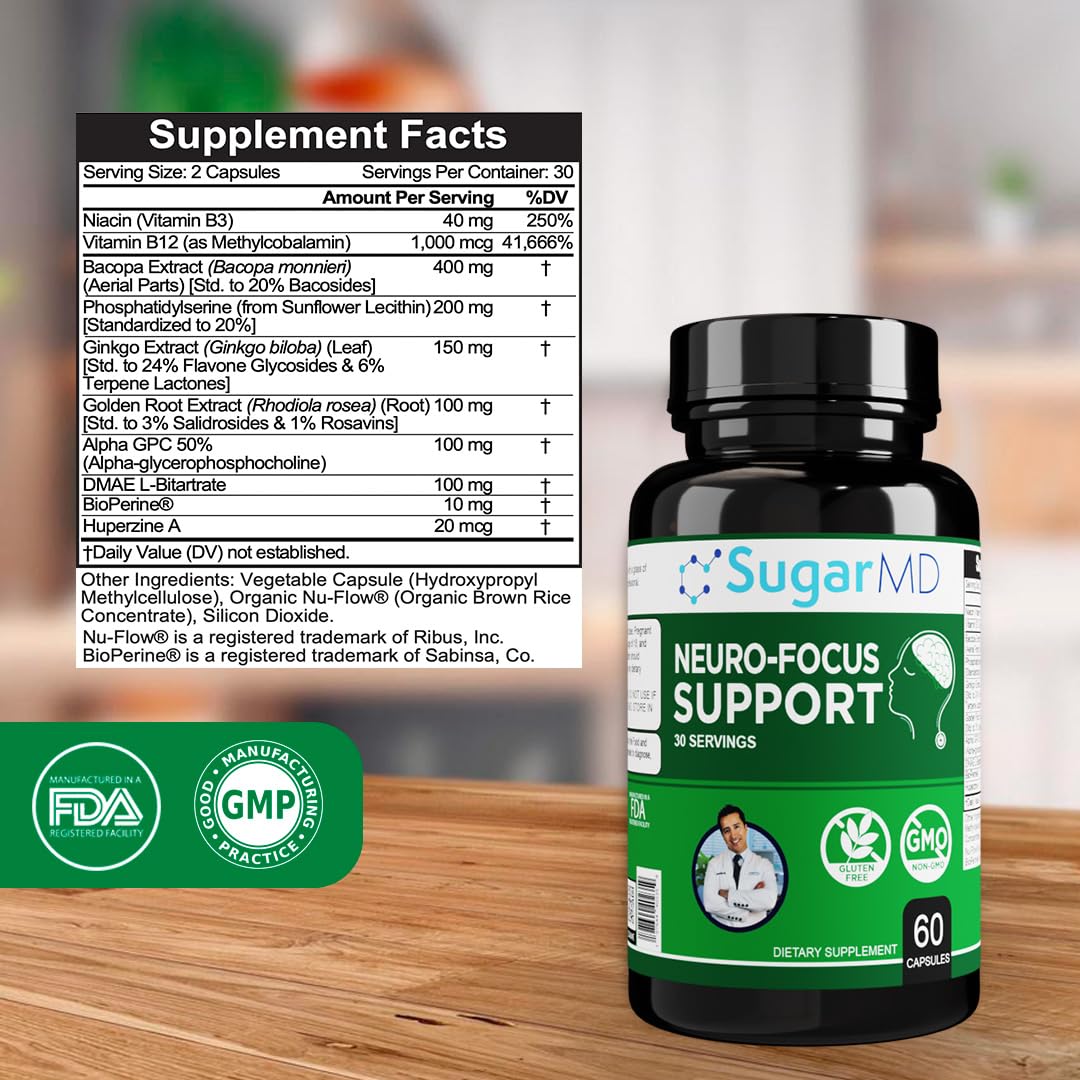 Cognitive support with SugarMD