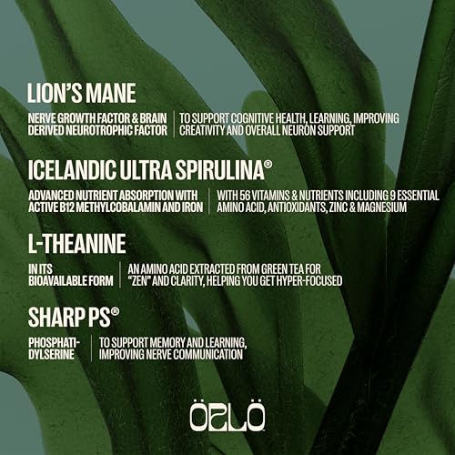 Cognitive support with vegan ingredients