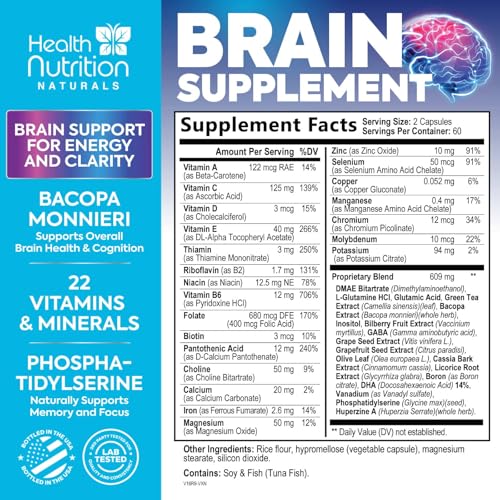 Cognitive vitamins for mental clarity