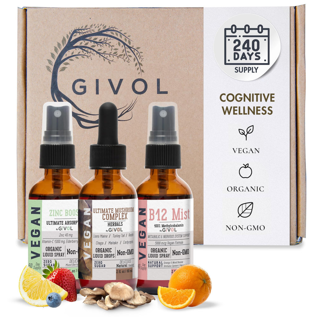 Cognitive Wellness Bundle liquid spray