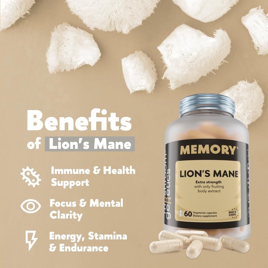 cognitive wellness with Lions Mane mushrooms