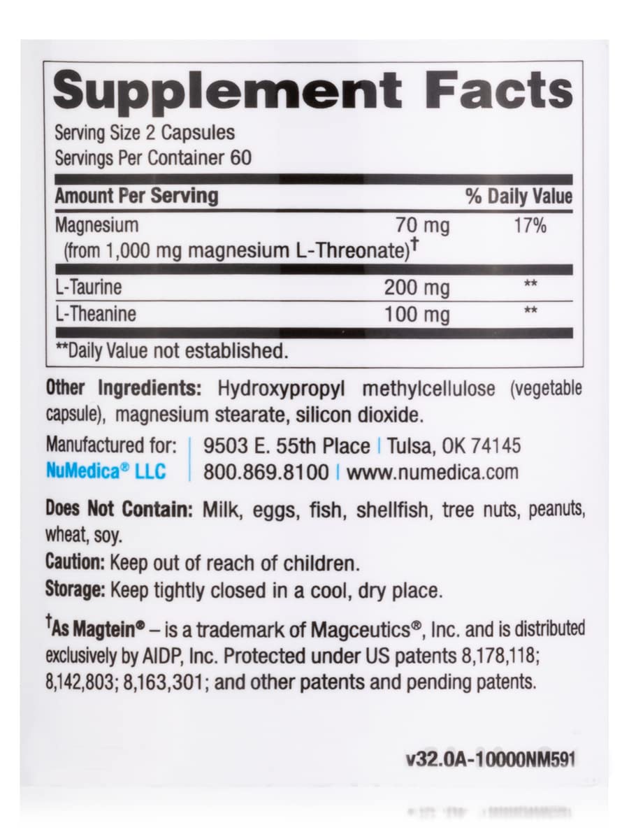 Cognitive wellness with NuMedica Cognitein