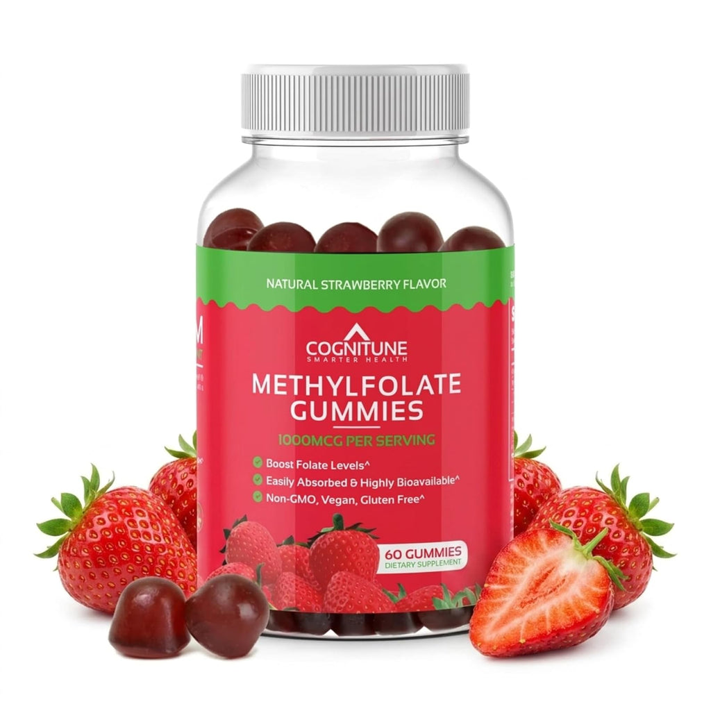 CogniTune Methylfolate gummy vitamins