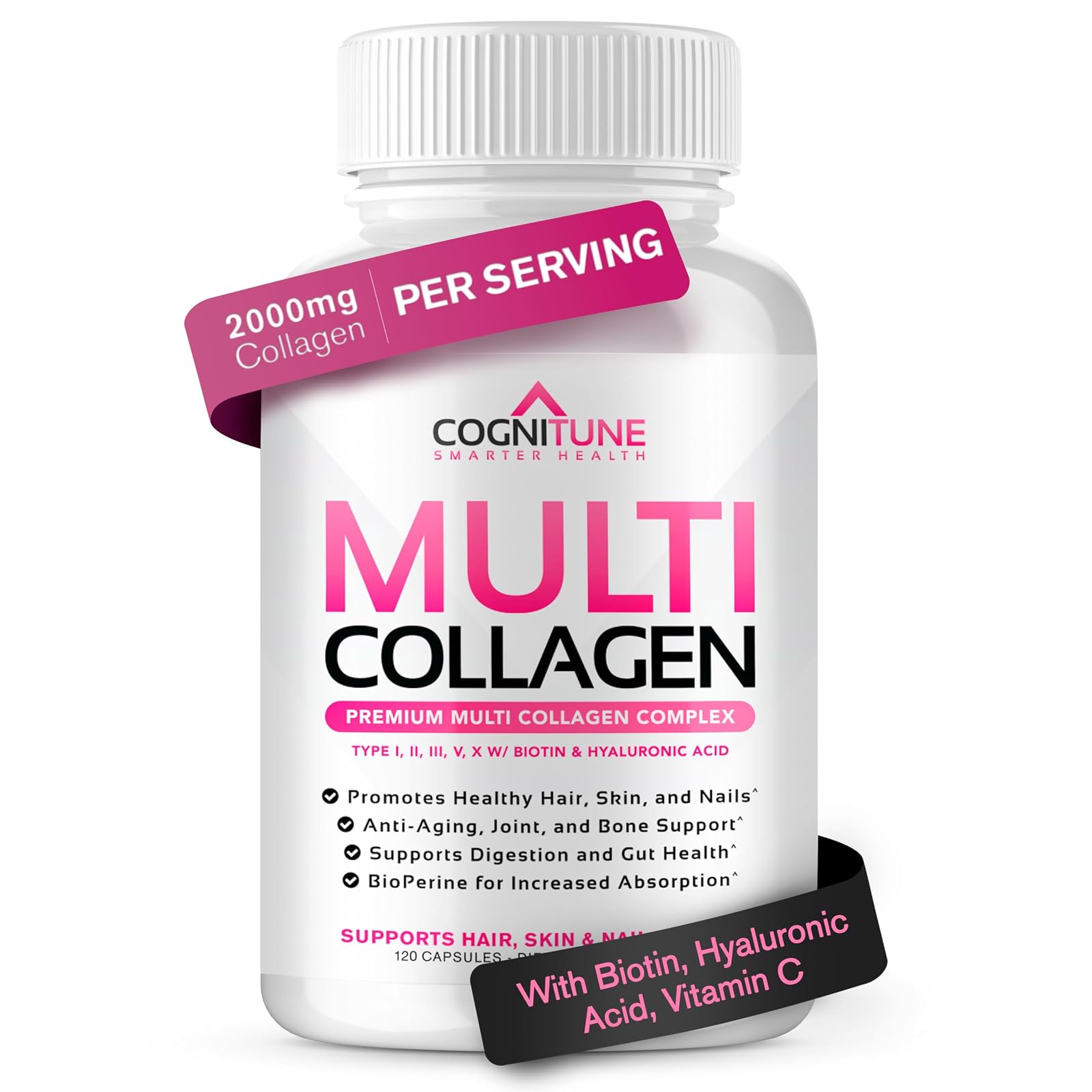 CogniTune multi collagen peptides benefits