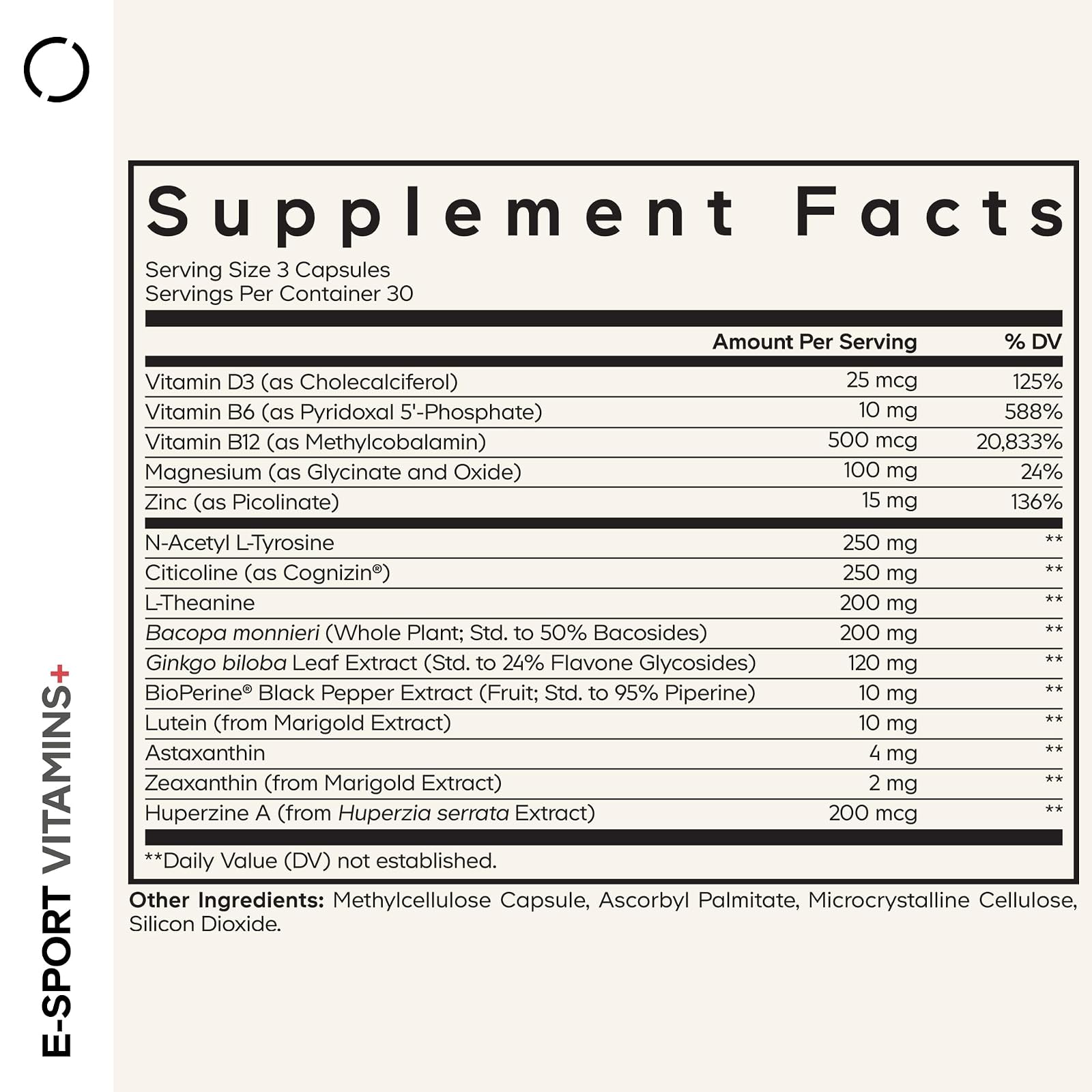 Cognizin and Bacopa for cognitive support