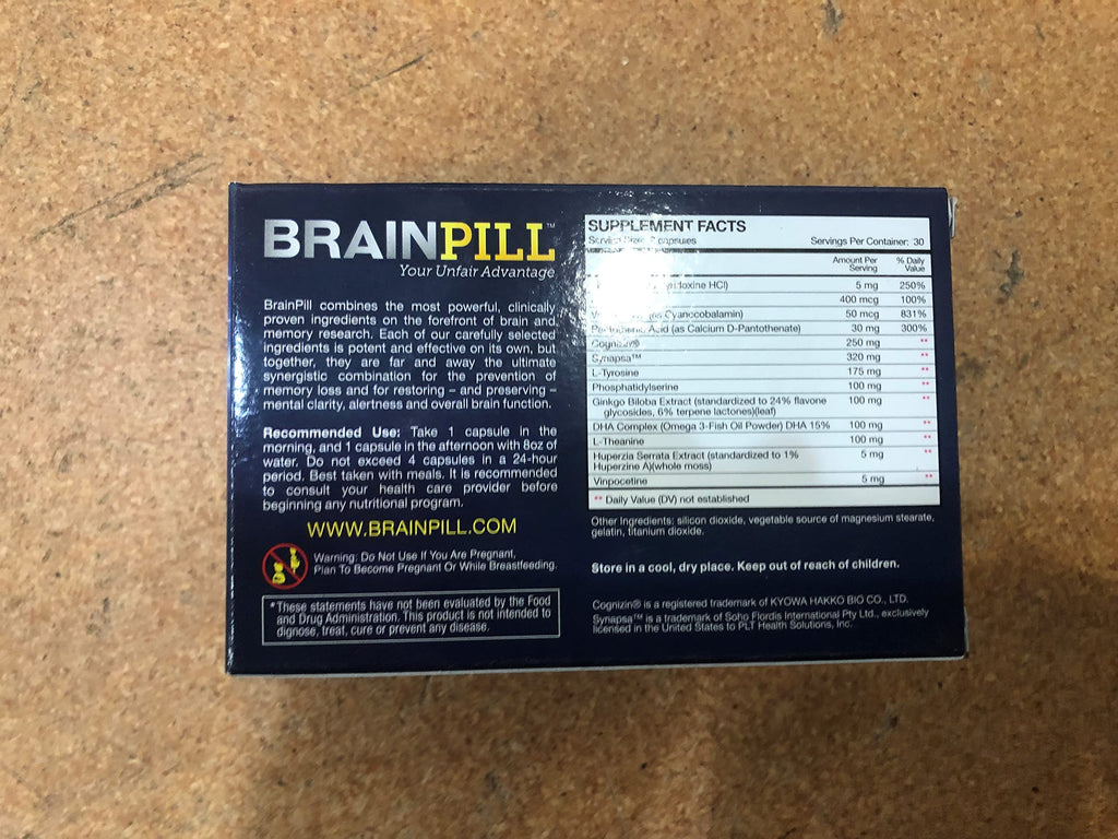 Cognizin and Synapsa brain support