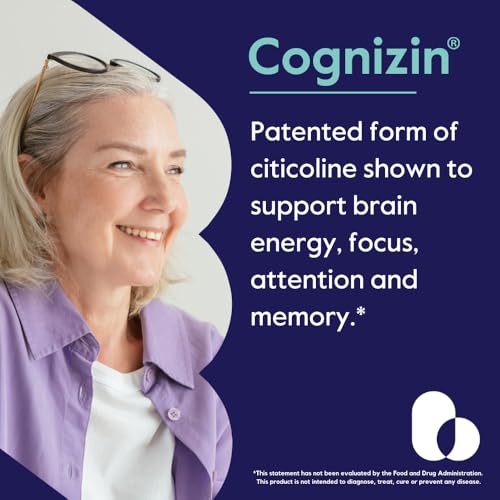 Cognizin Citicoline 500 mg for mental clarity