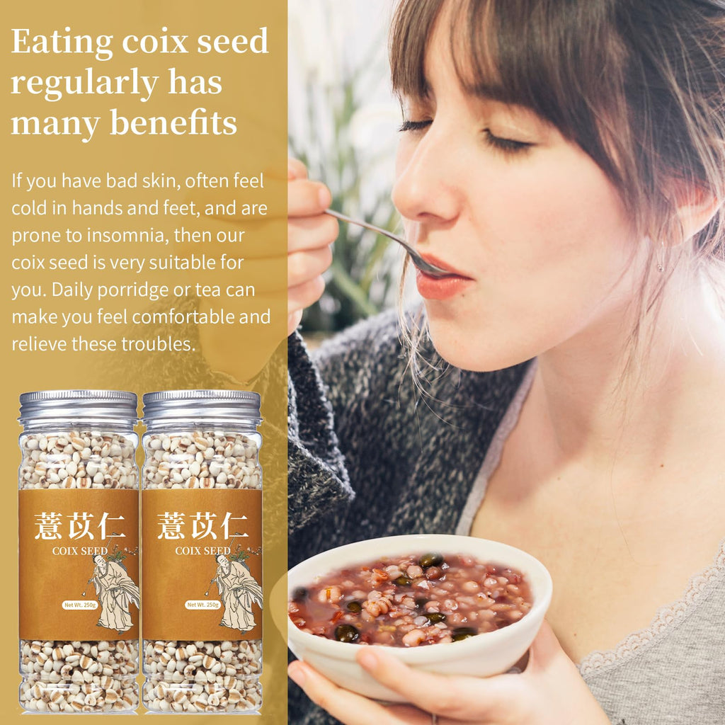 Coix Seed tea for relaxation