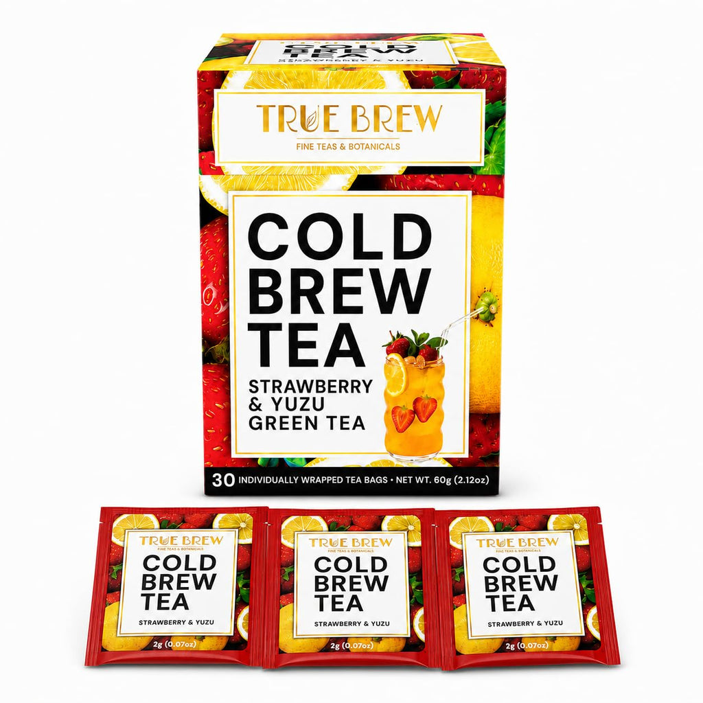Cold brew green tea bags