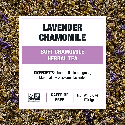cold brew lavender chamomile tea
