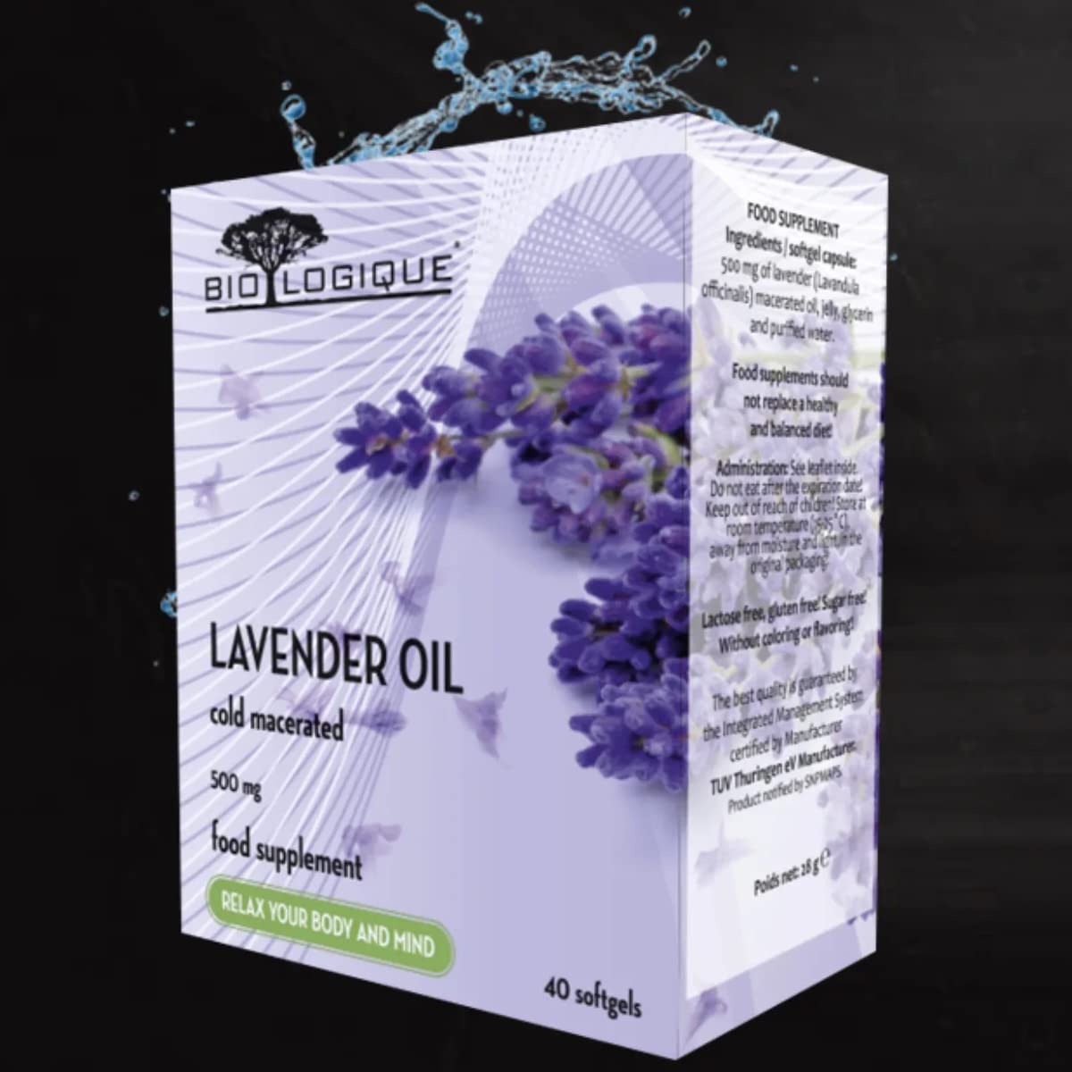 cold macerated lavender oil extract