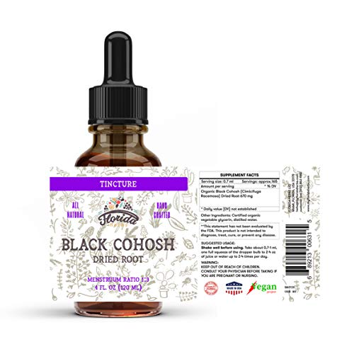 cold-pressed black cohosh supplement