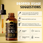 cold-pressed black seed oil 2 oz