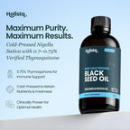 cold pressed black seed oil 250 mL