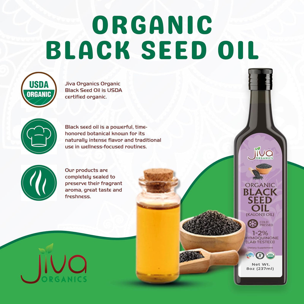 cold pressed black seed oil 8 oz