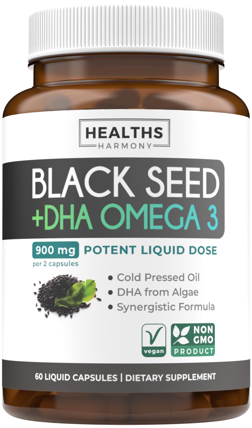 cold-pressed black seed oil capsules