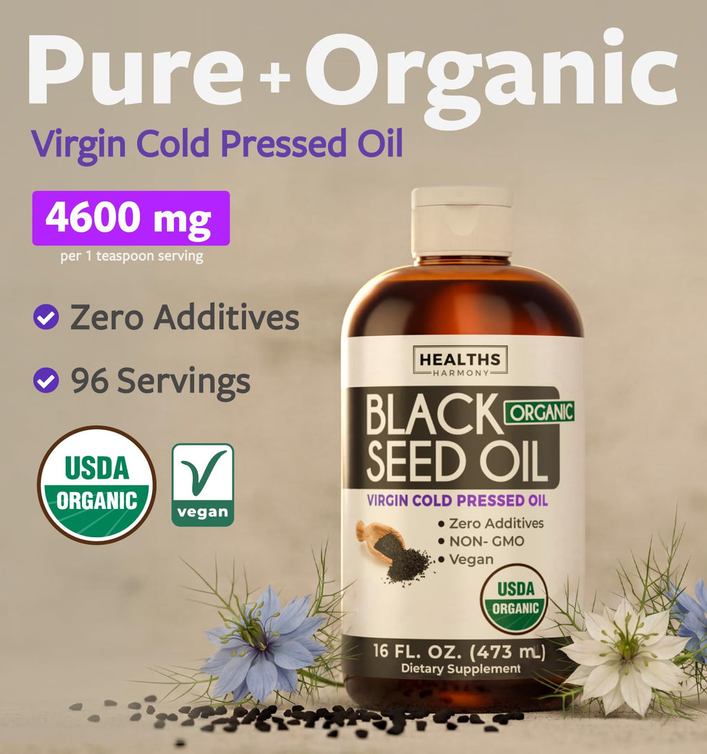 cold-pressed black seed oil for health