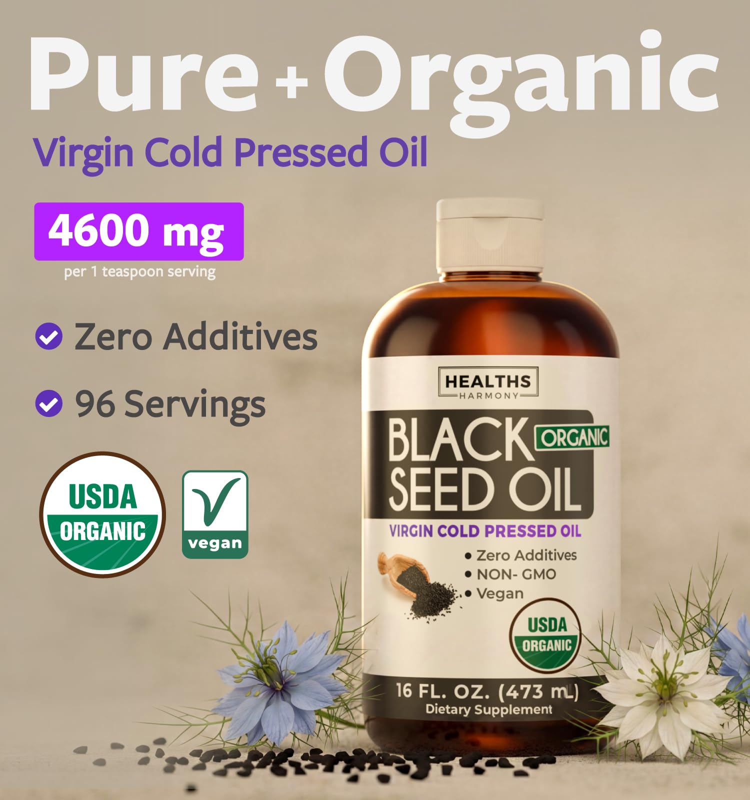 cold-pressed black seed oil for health