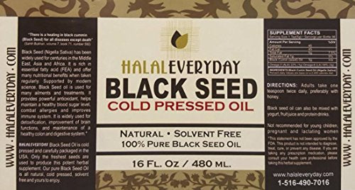 cold pressed black seed oil for health