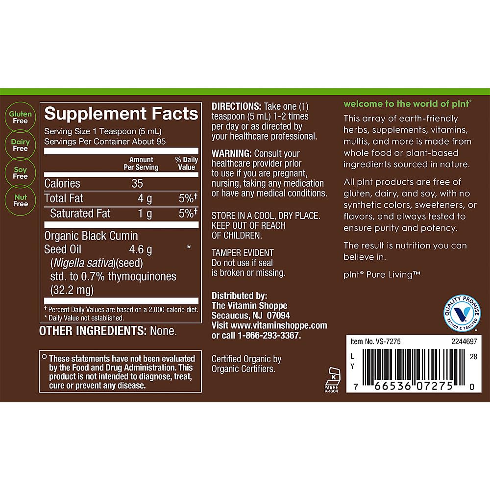 cold-pressed black seed oil for health