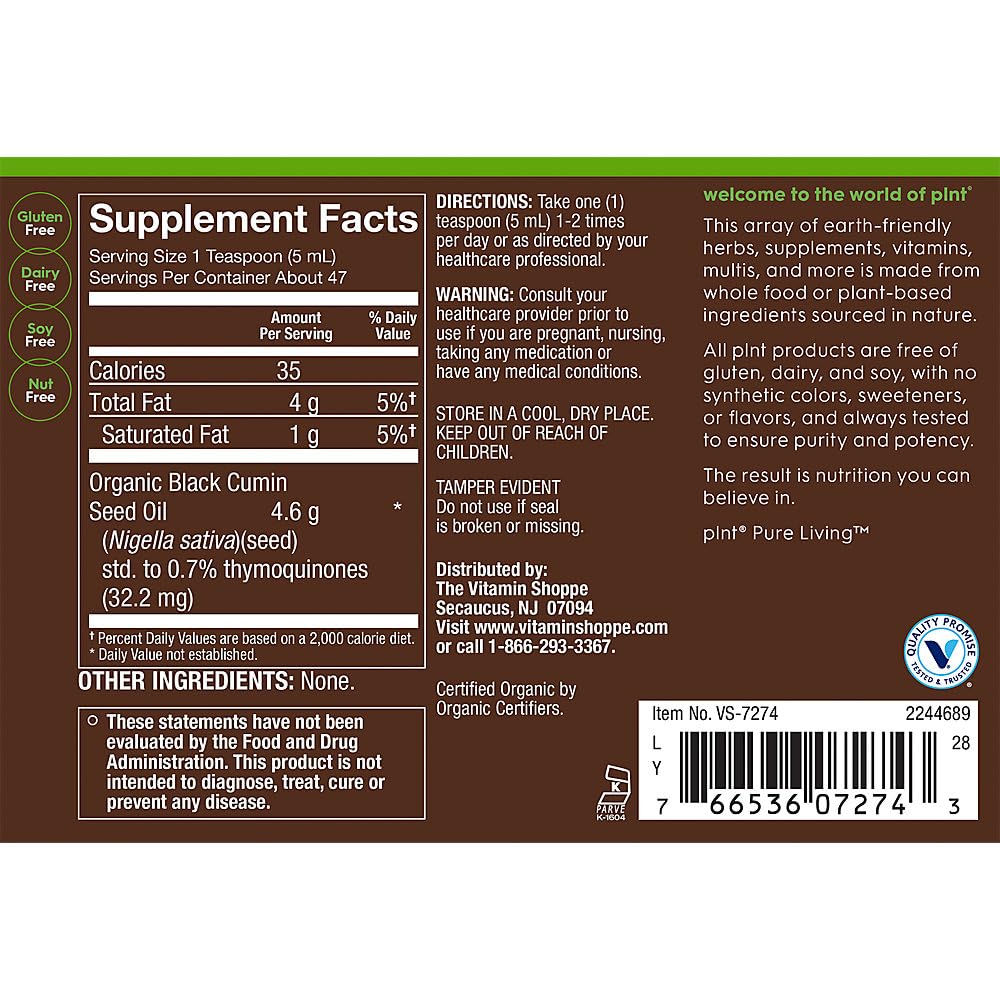 cold-pressed black seed oil for health
