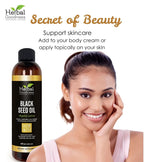 Cold pressed black seed oil for health