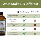 cold-pressed black seed oil quality