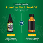 Cold pressed black seed oil