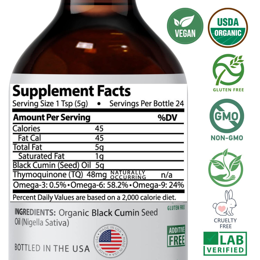 cold-pressed black seed oil