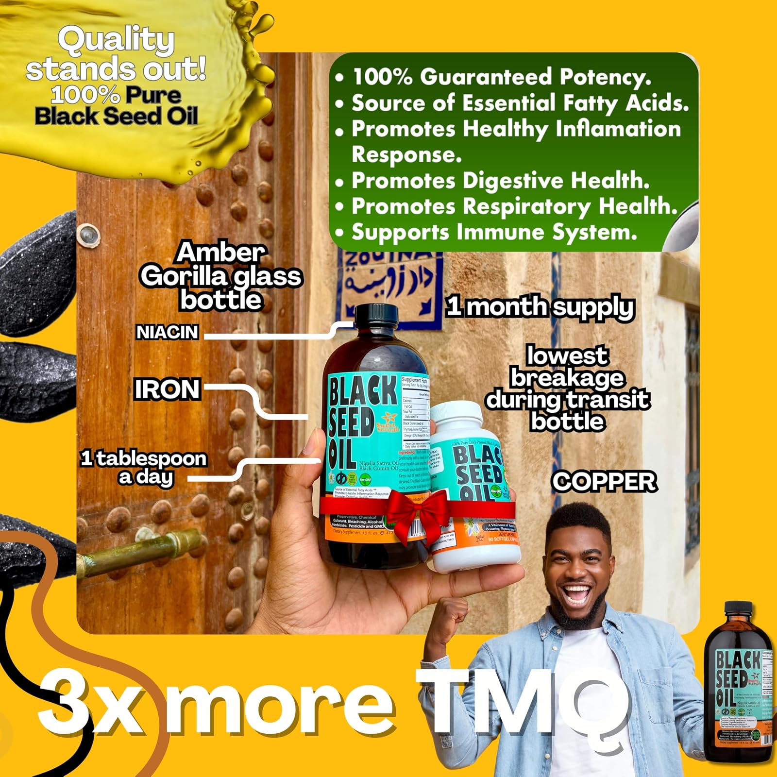 cold pressed black seed oil
